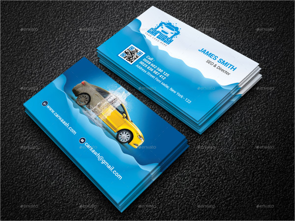 19 Car Wash Business Card Templates Free Premium Download