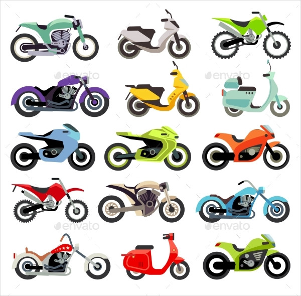 33+ Motorcycle Icons - Free PSD, AI, EPS, Vector Format Download