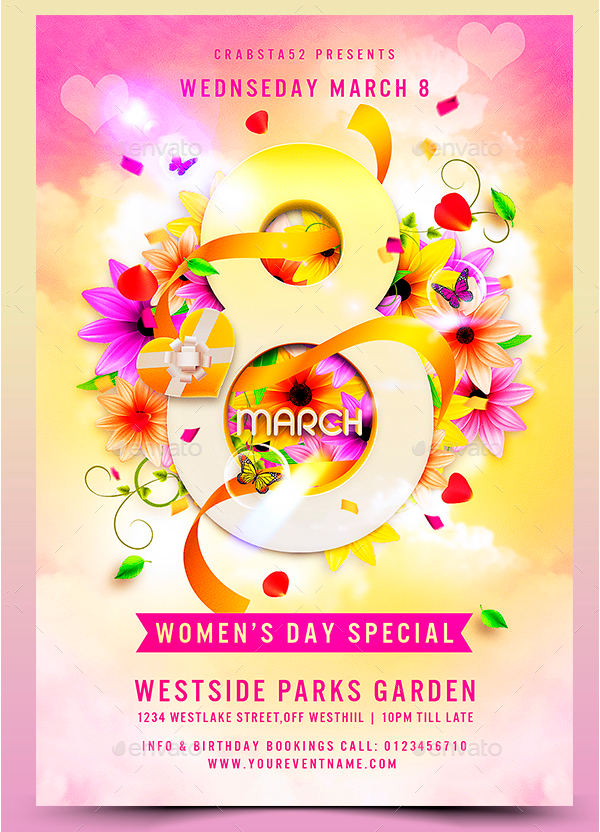 Womens Day Flyer Templates - 21+ Free & Premium Download