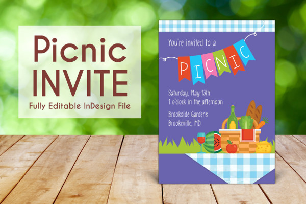 Picnic Invitation Template 18 Free Premium Download