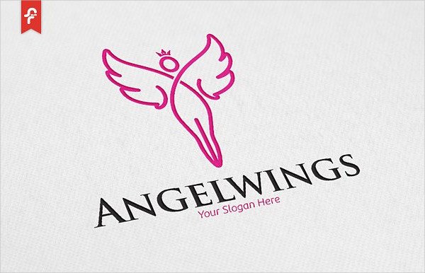 Angel Logo Design - 23+ Free & Premium Download