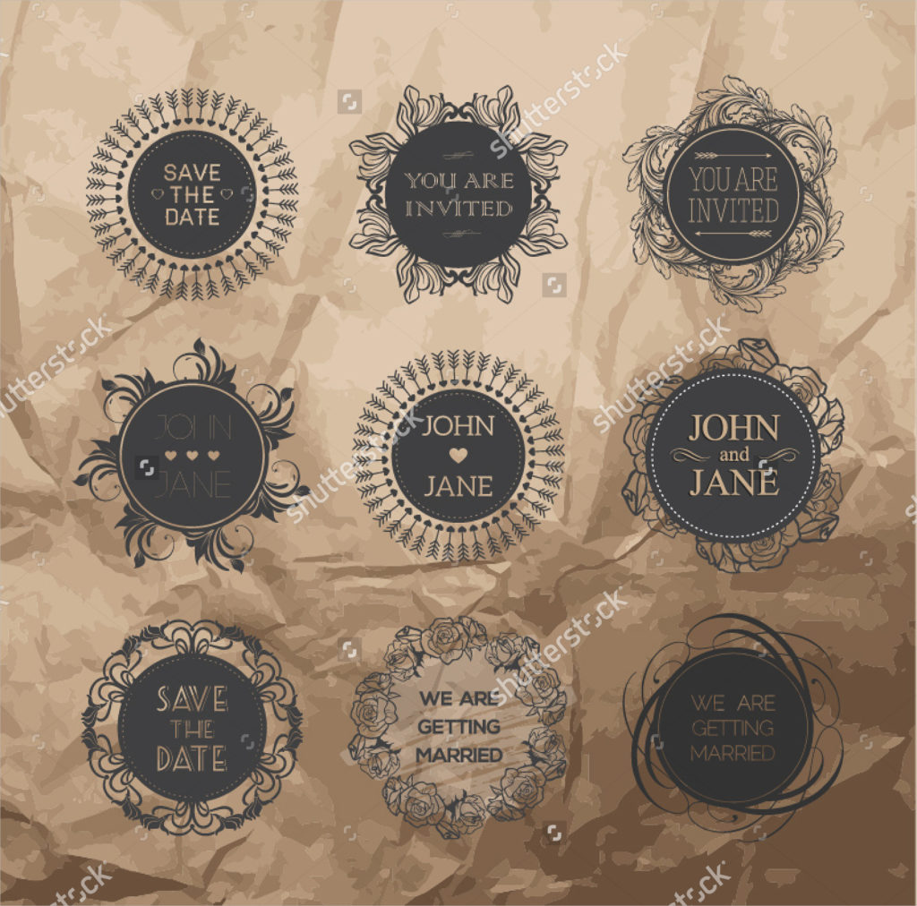Wedding Badges - 115+ Free & Premium Badges Download