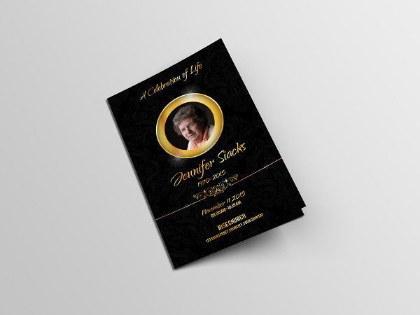 Funeral Brochure Template - 19+ Free & Premium Download