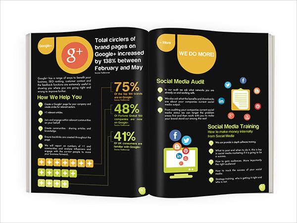 Social Media Brochure Template - 21+ Free & Premium Download