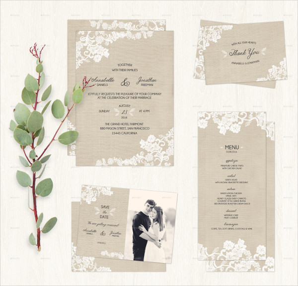 29+ Wedding Invitation Templates - Free & Premium Download