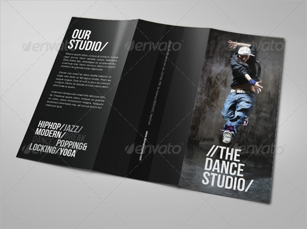 Dance Studio Brochure Templates - 15+ PSD, AI, EPS Format Download