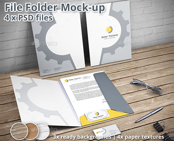 Folder Mockup PSD - 25+ Free & Premium Mockups Download
