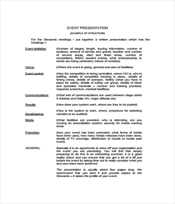 17+ Presentation Templates - Free Word, PDF, PPT Documents Download