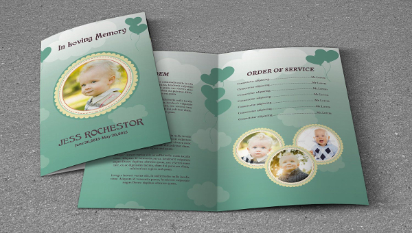 Child Funeral Program Templates - 13+ Free & Premium Download