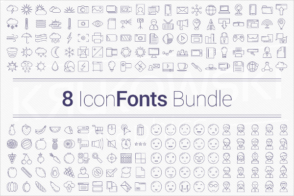 Icon Fonts - 19+ Free OTF, TTF Format Download