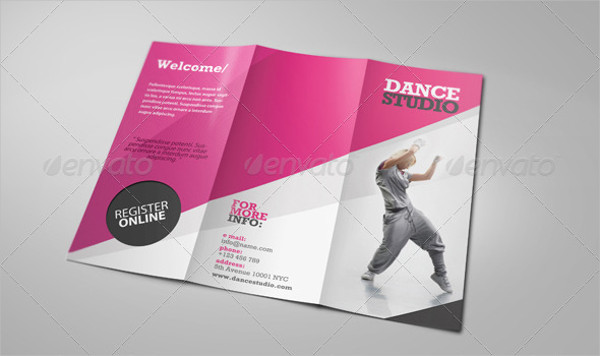 Dance Studio Brochure Templates - 15+ PSD, AI, EPS Format Download