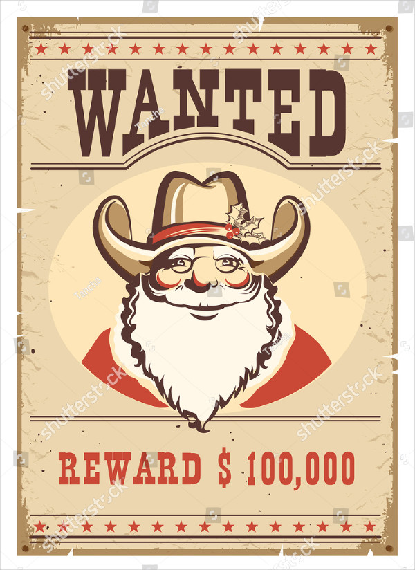 Wanted Poster Template - 19+ Free & Premium Download