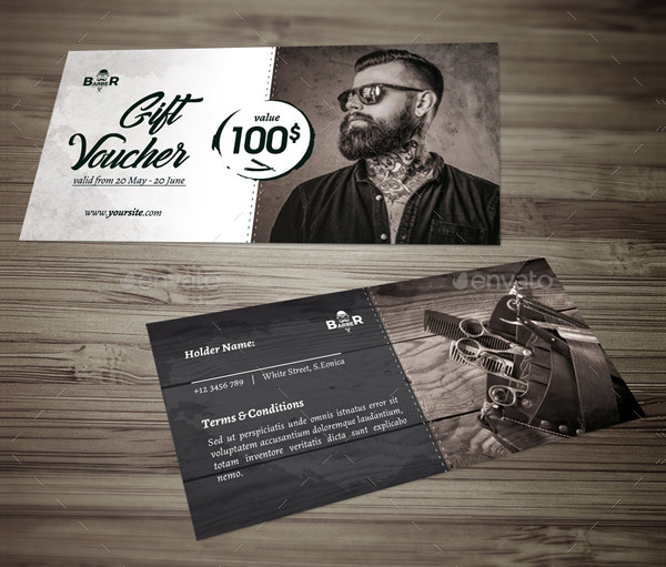 Printable Gift Voucher Template 35 Free Premium Download