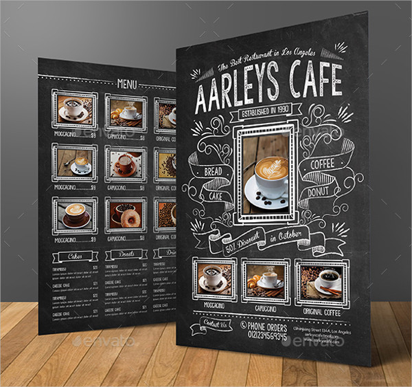 Blackboard Menu Templates - 23+ Free & Premium Download