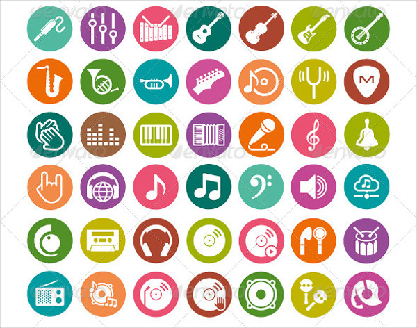 Music Icons - 263+ Free PSD, AI, EPS, Vector Format Download