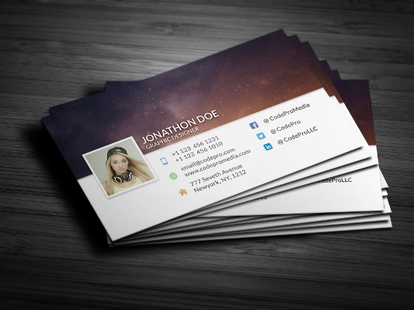 21+ Facebook Business Card Templates - Free & Premium Download