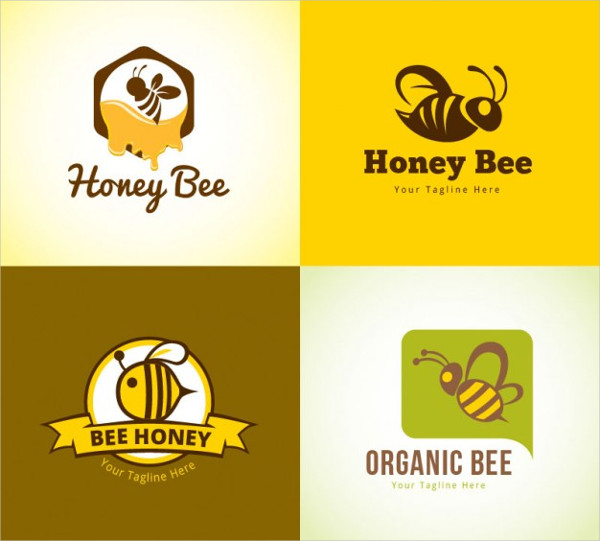 31+ Creative Bee Logo Templates - Free & Premium Download
