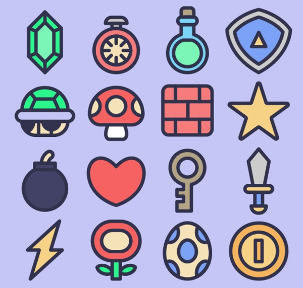 417+ Game Icons - Free PSD, AI, EPS, Vector, PNG Format Download