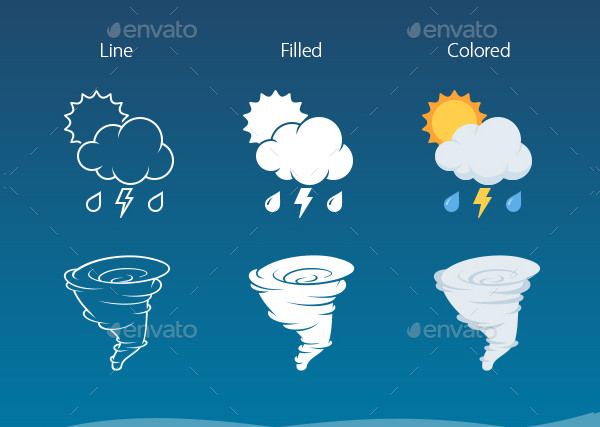 341+ Weather Icons - Free PSD, AI, EPS, PNG, Vector Format Download