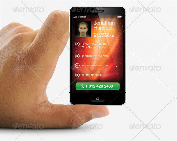 20+ Phone Business Card Templates - Free & Premium Download