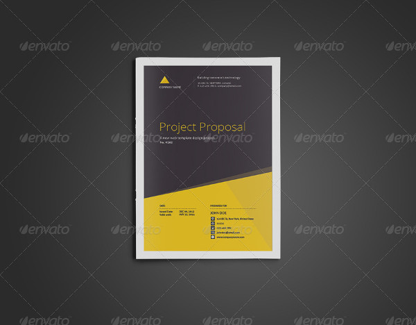 Proposal Templates - 25+ Free PSD, INDD, DOC, PDF Format Download