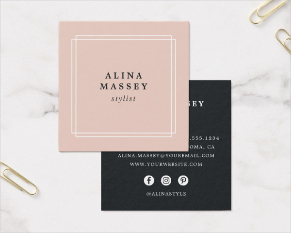 Social Media Business Card Template - 39+ Free & Premium Download