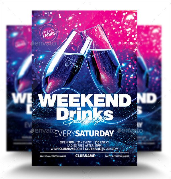 23+ Weekend Party Flyer Templates - Free & Premium Download