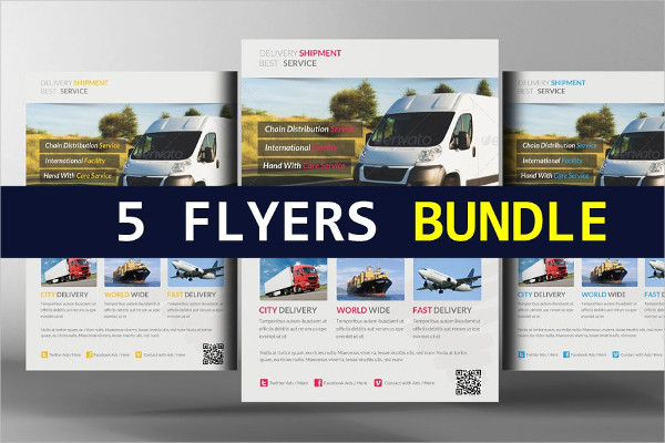 Transport Flyer Design - 23+ Free & Premium Download