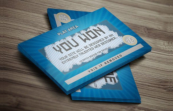 Gaming Business Card Design - 23+ Free & Premium Download