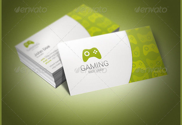 Gaming Business Card Design - 23+ Free & Premium Download