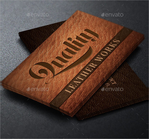 Leather Business Card Template - 21+ PSD. AI, EPS Format Download