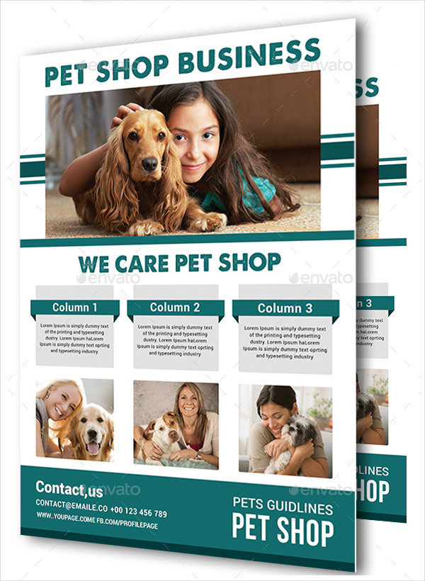 Pet Shop Flyer Templates - 23+ PSD, AI, EPS,Vector Format Download