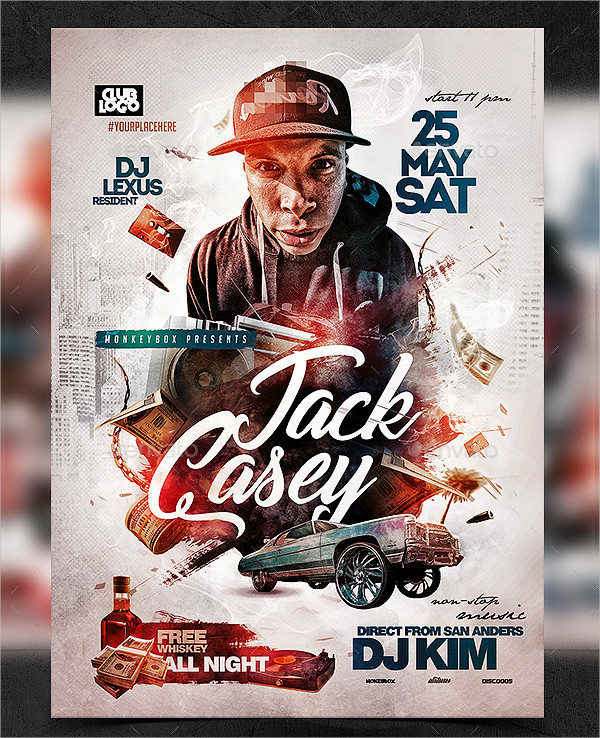 Artist Flyer Template - 23+ Free & Premium Download