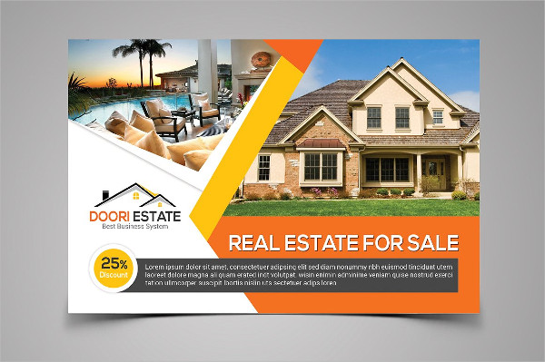 Real Estate Postcard Template 25 PSD AI EPS Format Download