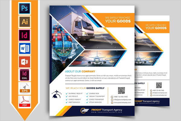 Transport Flyer Design - 23+ Free & Premium Download