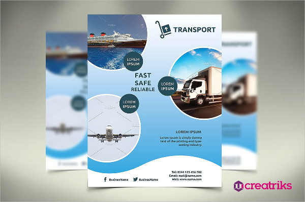Transport Flyer Design - 23+ Free & Premium Download