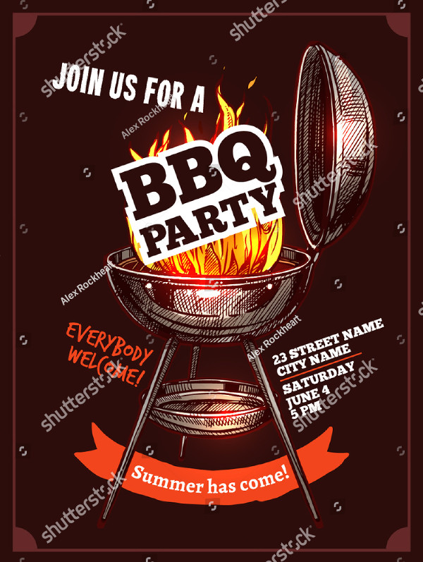 25+ Best BBQ Poster Templates - Free & Premium Download