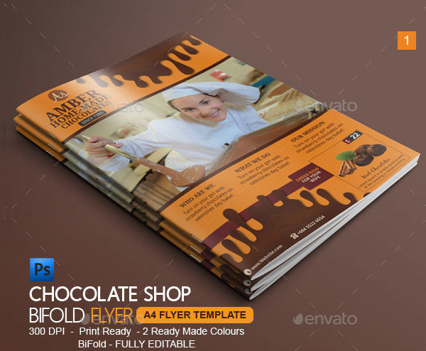 Chocolate Brochure Template - 17+ PSD, AI, Vector Format Download