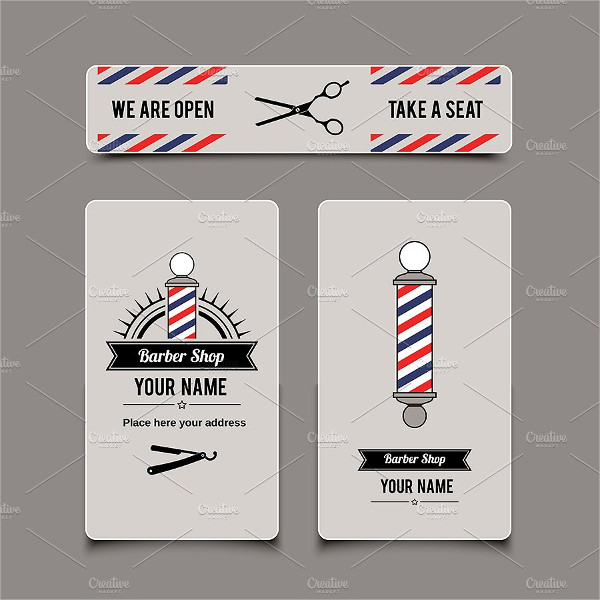 Barber Business Card Template - 23+ Free & Premium Download
