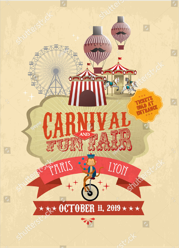Circus Poster Templates - 23+ Free & Premium Download
