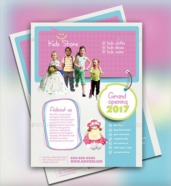 Kids Store Flyer Templates - 17+ PSD, AI, EPS Format Download