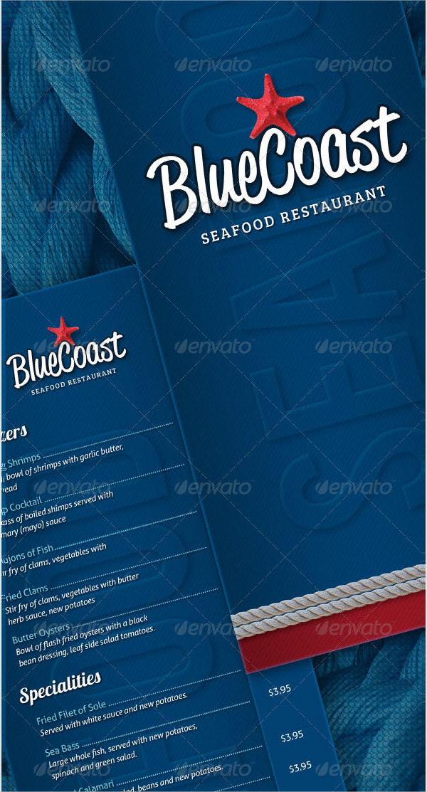 Seafood Menu Template - 21+ Free & Premium Download