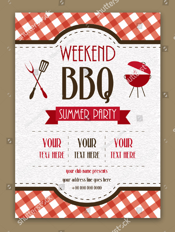 22 Printable BBQ Menu Templates Free Premium Download