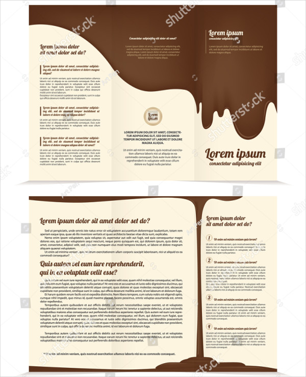 Chocolate Brochure Template - 17+ PSD, AI, Vector Format Download