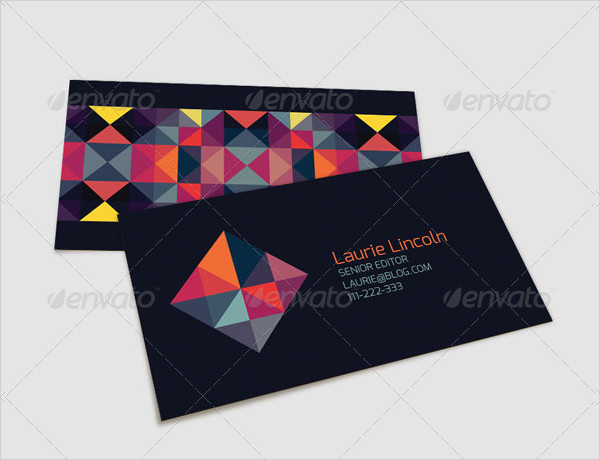 Geometric Business Card Design - 21+ Free & Premium Download