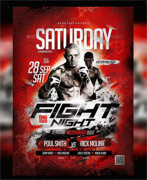 Boxing Gym Flyers