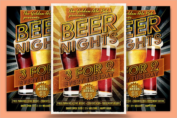 Beer Party Flyer Template - 21+ Free & Premium Download