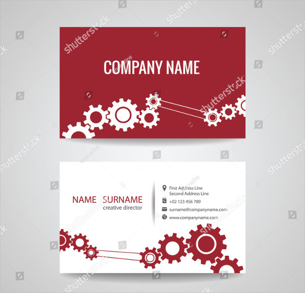 Engineer Business Card Template - 25+ PSD, AI, EPS Format Download