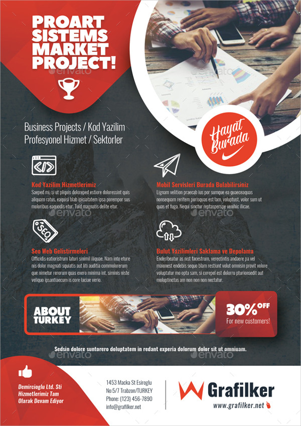 Marketing Flyer Templates 27 Free Premium Download