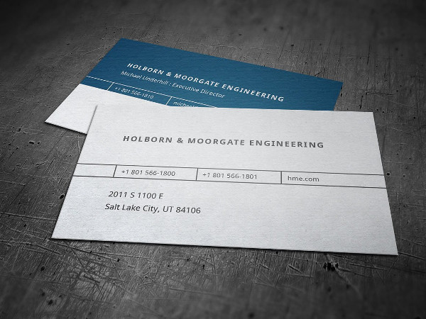 Engineer Business Card Template - 25+ PSD, AI, EPS Format Download